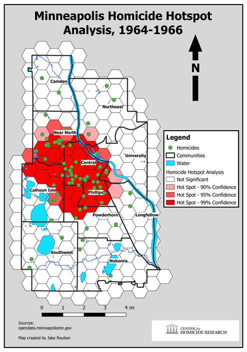Minneapolis Historical Maps – 1965 – Homicide Center