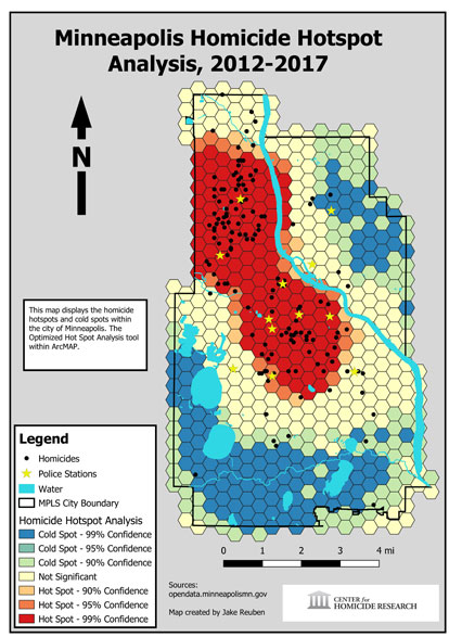 Minneapolis Homicide Maps – 2012- 2017 – Homicide Center