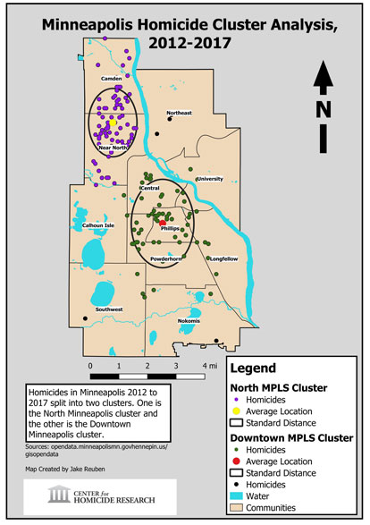 Minneapolis Homicide Maps – 2012- 2017 – Homicide Center