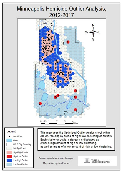 Minneapolis Homicide Maps – 2012- 2017 – Homicide Center