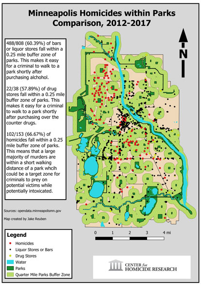 Minneapolis Homicide Maps – 2012- 2017 – Homicide Center