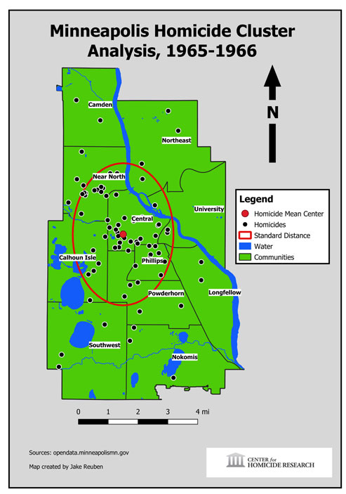 Minneapolis Historical Maps – 1965 – Homicide Center