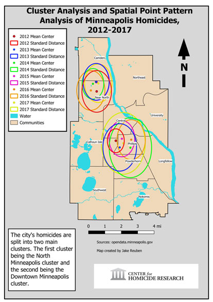 Minneapolis Homicide Maps – 2012- 2017 – Homicide Center