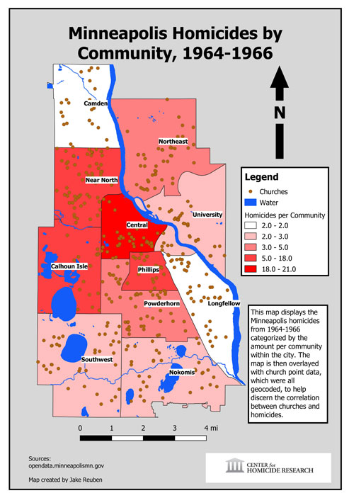 Minneapolis Historical Maps – 1965 – Homicide Center